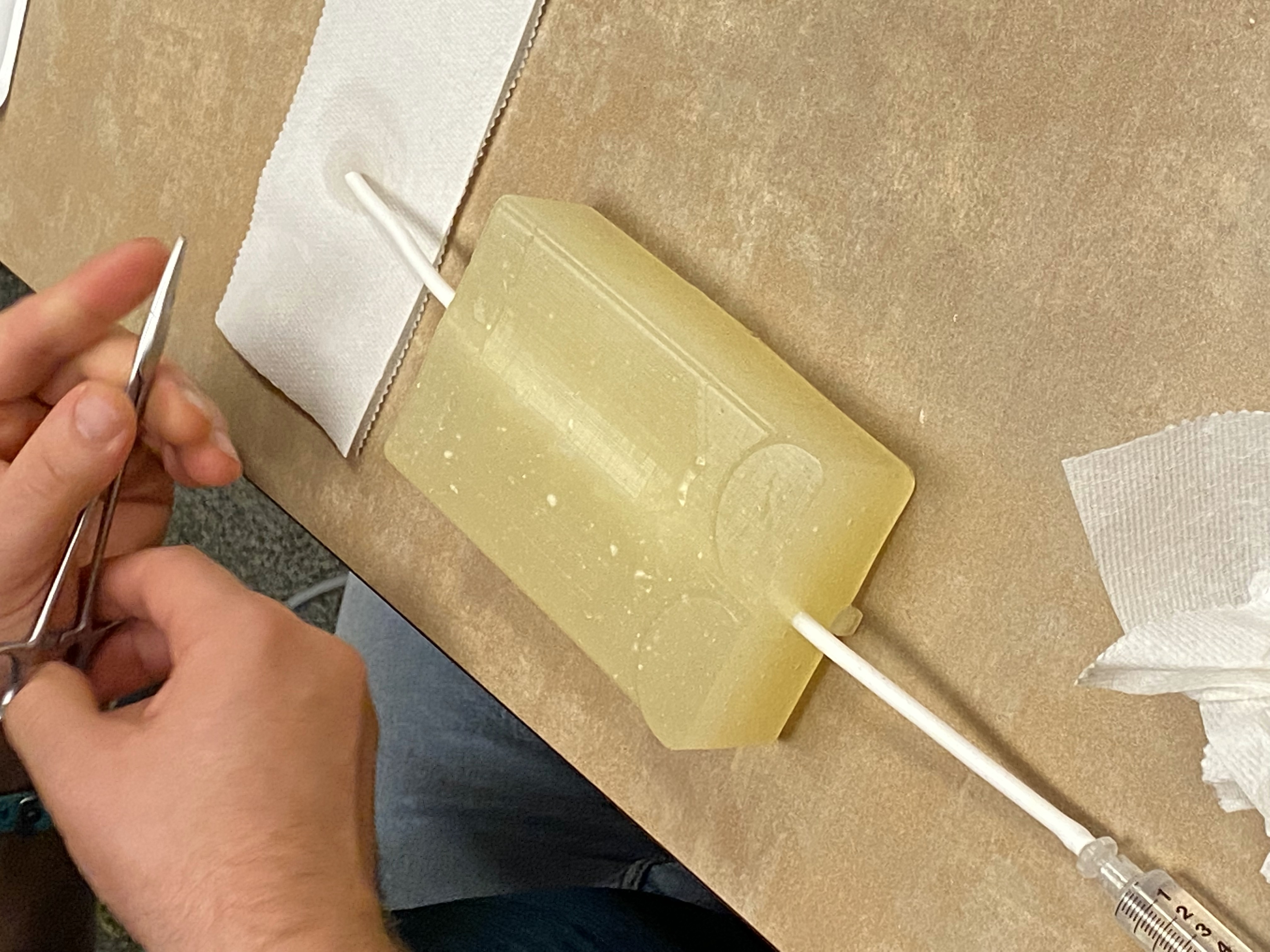 Ultrasound guided neonatal lumbar puncture: A simulation training model ...